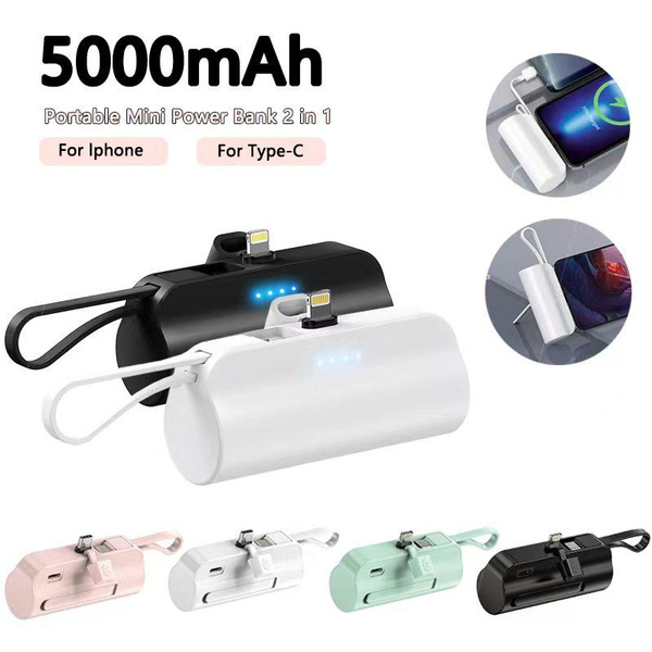Portable-Charger-Power-Bank - 5000mAh Ultra Compact Portable Phone ...