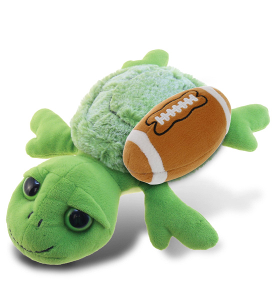 DolliBu Soft Huggable Sea Turtle Stuffed Animal with Football Plush ...