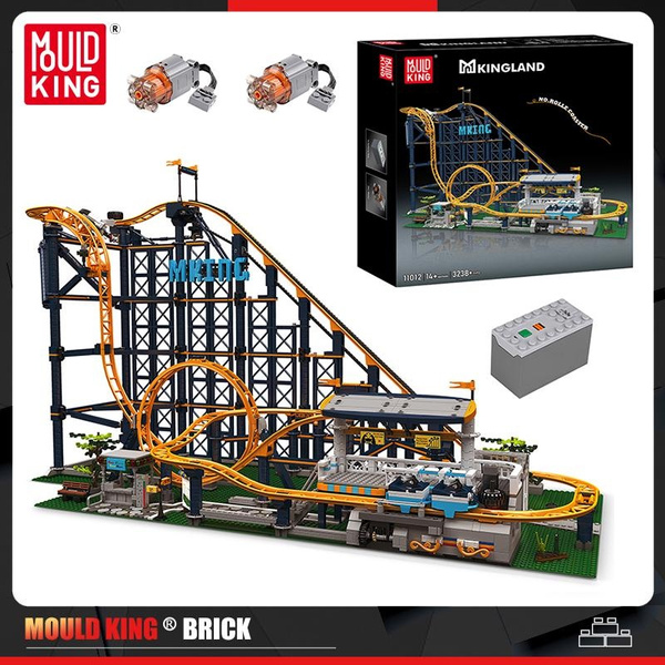 Mould King Creator Loop Coaster Model Building Blocks Set With electric ...