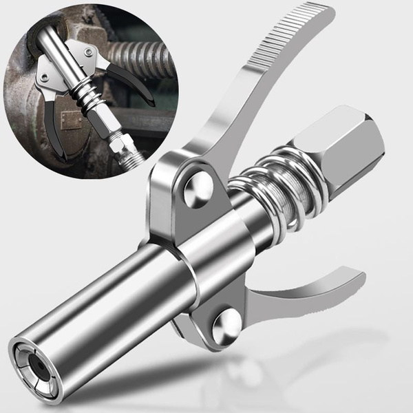 High Pressure Double Handle Grease Gun Coupler Car Lubricant Grease ...