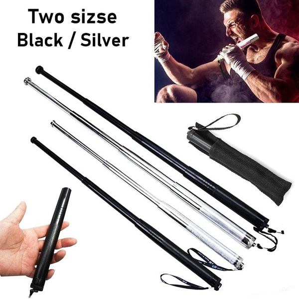 Outdoor Tactical Telescopic Baton Security Baton Defense Car Self ...