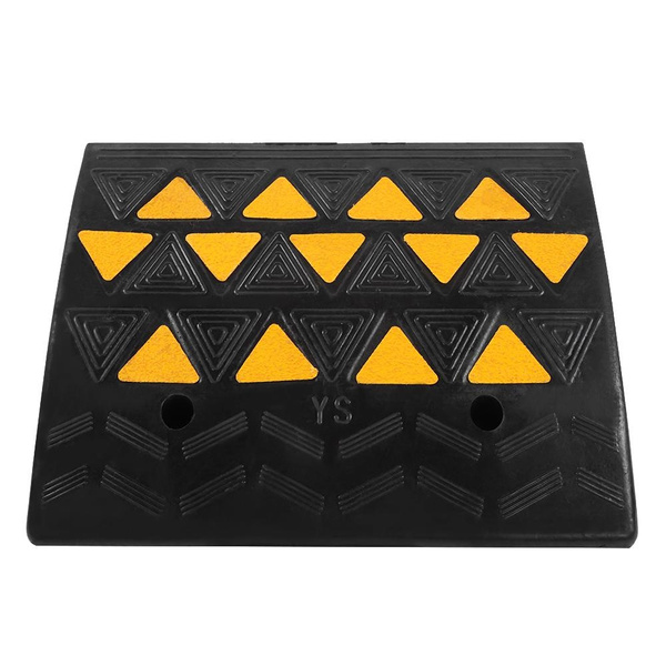 Heavy Duty Rubber Curb Ramps 2-Pack Threshold Ramp Professional Loading ...