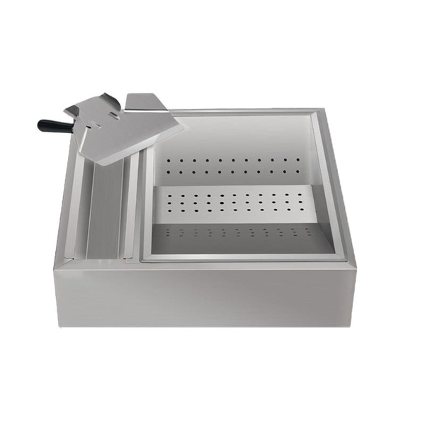 Commercial Fries Workstation Operation Table Stainless Steel Oil ...