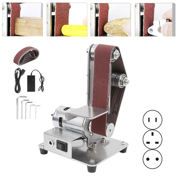 Multifunctional Grinder Mini Electric Belt Sander DIY Polishing ...