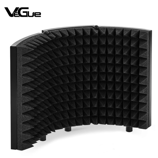 Professional Studio Recording Vocal Booth Folding Reflection Filter ...
