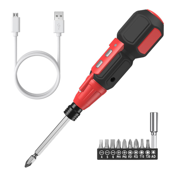 Power Screwdriver Cordless Rechargeable, Electric Screwdriver Sets ...