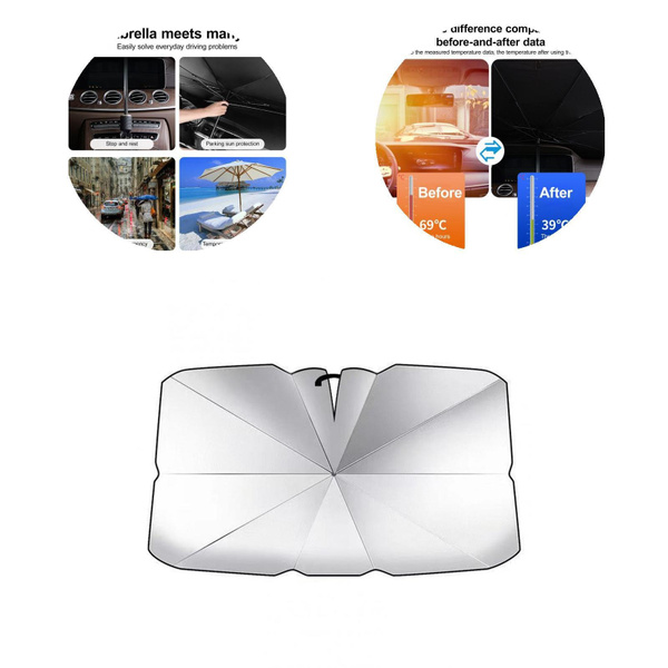 Windshield Shading Plate Car Parasol Autoshield Car Parasol Keep Car ...