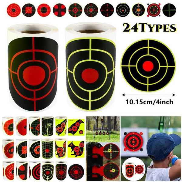 10.15cm/4inch New Large Size Shooting Target Sticker Indoor and Outdoor ...