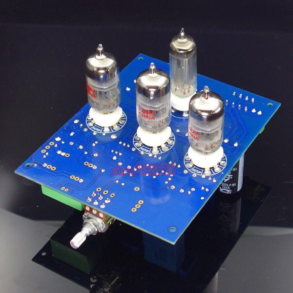 ZerOZONE Hifi Stereo 12AX7 Tube Preamplifier Board / Kit Base On ...