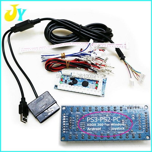 PC PS2 PS3 USB 4 In 1 Arcade Joystick Encoder Board To Control Can ...