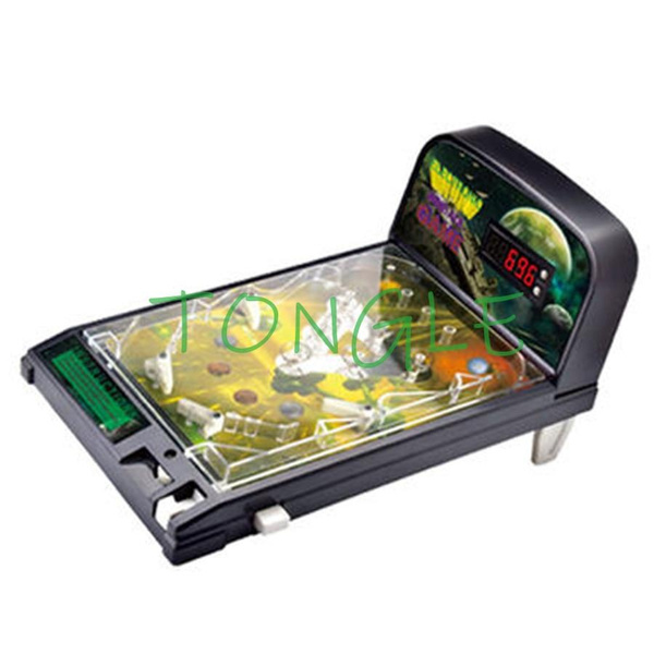 Arcade Pinball Machine Cabinet Coin Operated Game Bartop Automatic Scoring For Kid Toys Retro ...