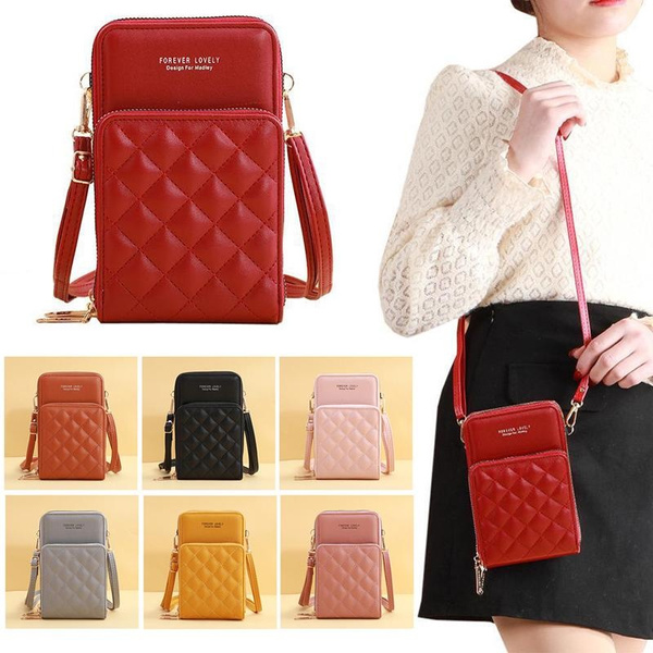 1PC Women Mini Bag PU Leather Crossbody Purse Wallet Shoulder Pouch ...