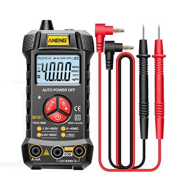 2023 New ANENG M167 Digital Smart Multimeter Transistor Tester 4000 ...
