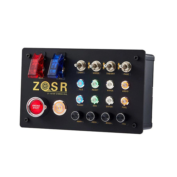 ZQSR PC USB Simulates Racing Car Central Control Box Multifunctional ...