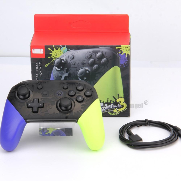 Splatoon Exclusive Wireless Controller Wake Up Support NFC Amiibo ...