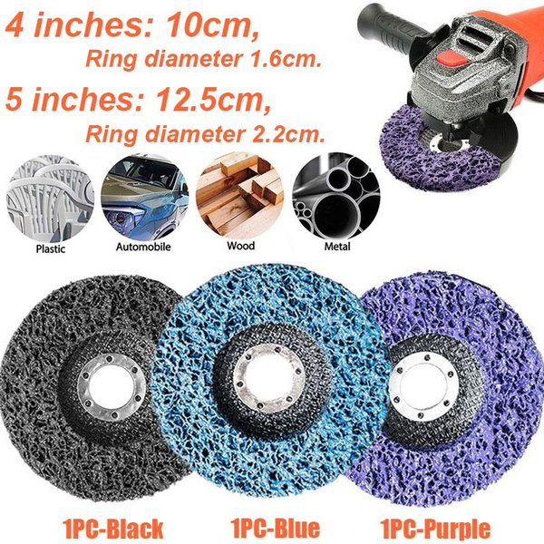 1PC 10cm/12.5cm Polishing Wheels Polishing Strip Disc Grinding Wheels ...
