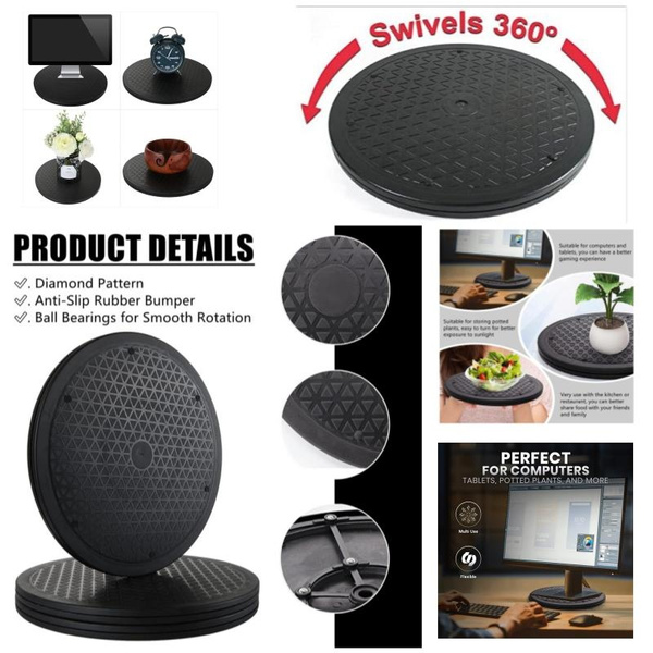 Multi-Purpose Rotating Swivel Stand - Heavy-Duty Lazy Susan for ...