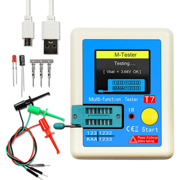 Transistor Meter LCR-T7 Multi-Function Capacitance Resistance Tester ...