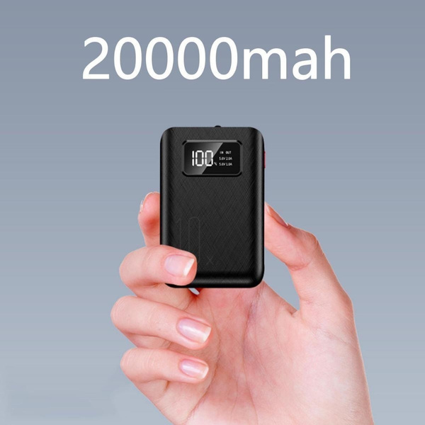 Mini Power Bank 20000mAh Portable Charging Power Bank Mobile Phone ...