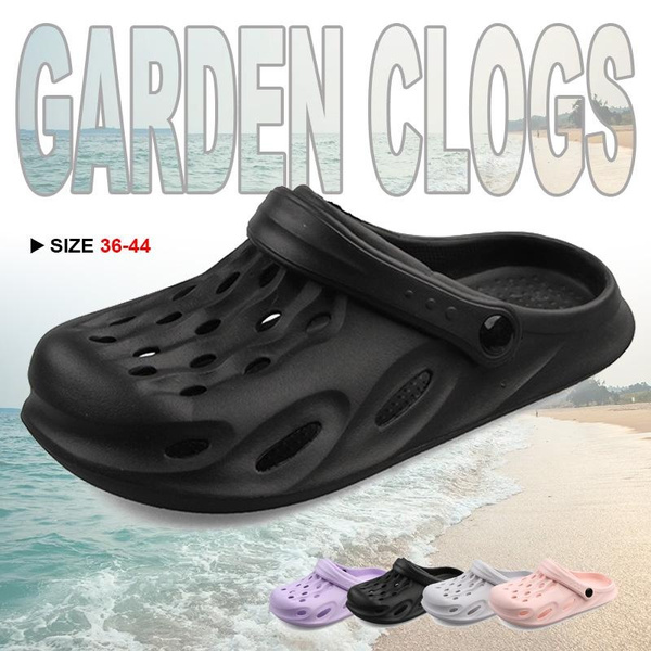 Soft Clogs with Arch Support Lightweight Slip on Non Slip Walking ...
