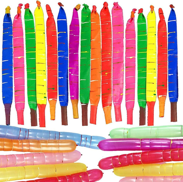 50 Pcs Funny Long Balloons Kids Toy Screaming Balloon Fly To The Sky | Wish