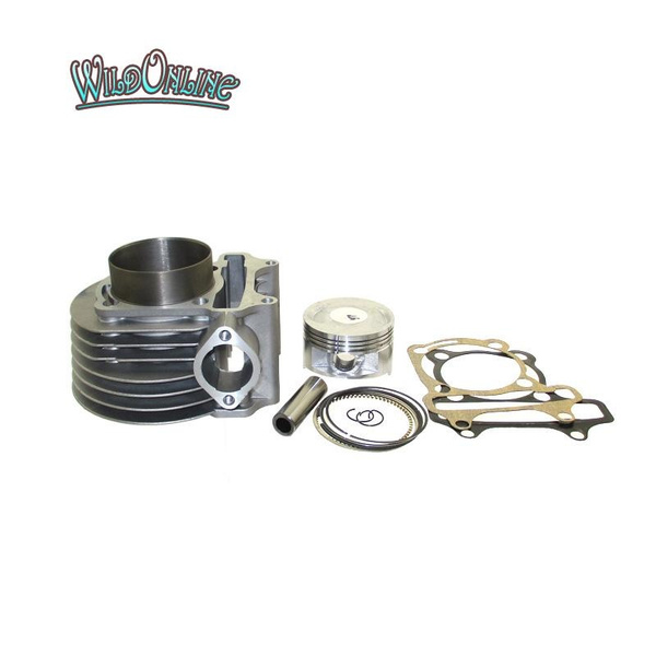 WildOnline 180cc Cylinder 61mm Big Bore Kit For GY6 125cc 150cc 1P52QMI ...