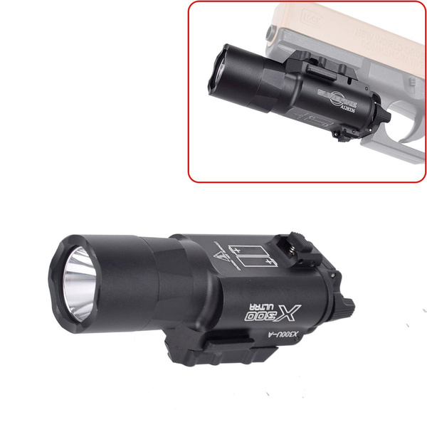 Tactical Weapons Light X300 Pistols Handgun Scout Flashlight for Glok ...