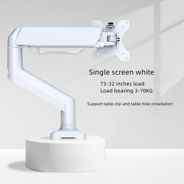 Computer Monitor Bracket Robotic Arm Punch-free Dual-screen Desktop ...