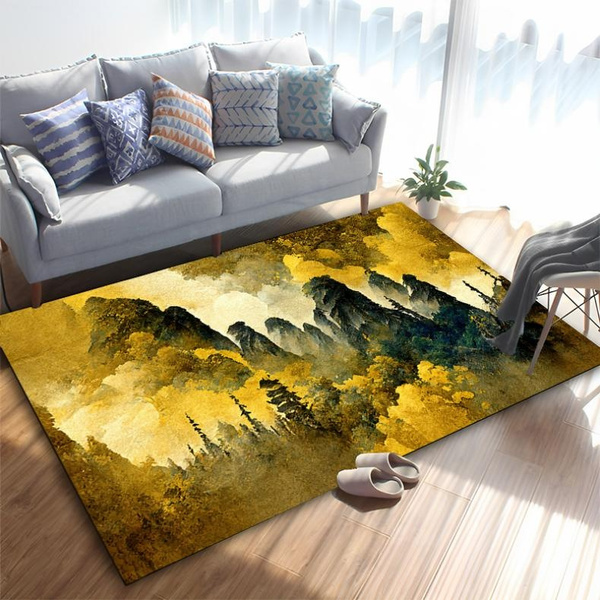 Transform Your Space with Our Stunning Mountain Range Rugs | Wish