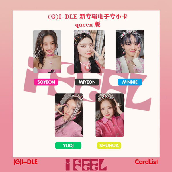 Kpop Idol Poster I FEEL YUQI LOMO CARD for Fans Collection | Wish