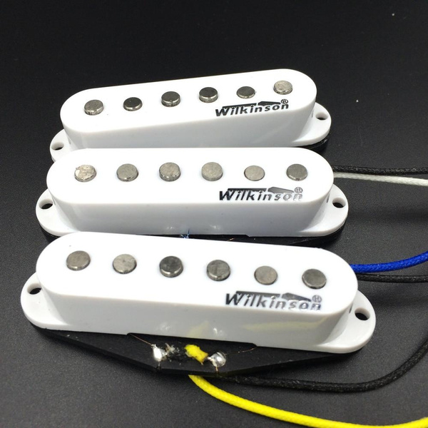 Wilkinson WVS 60's Alnico5 SSS Single Coil Guitar Pickups White ...