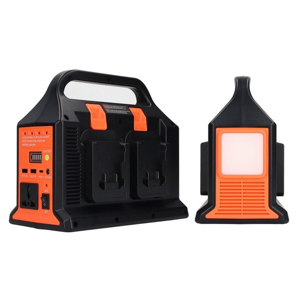 Portable Power Station 110‑120VAC 300W Portable Battery Inverter Solar ...