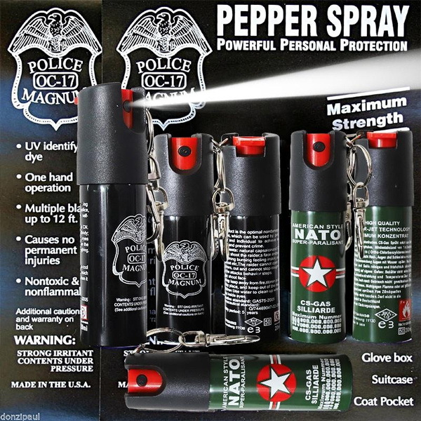 Safety First: Women's Self-Defense Pepper Spray - Powerful Protection ...