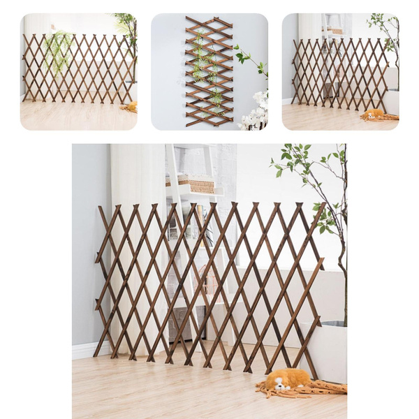 Expandable Wooden Trellis Hanging Wooden Trellis Natural Wood Trellis ...