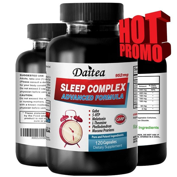 Daitea Focus and Energy Supplement - Sleep Complex Advanced Formula ...
