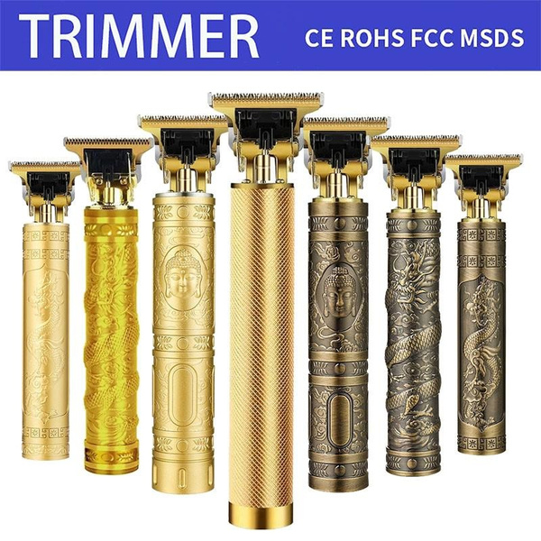 Electric Cordless Hair Clipper USB ABS Plastic Shell Hair Clipper ...