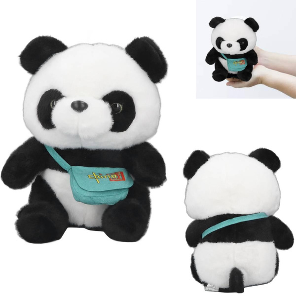 Panda Plush Toy,Exquisite and Cute Cartoon Panda Stuffed Toy 11.8 Inch ...