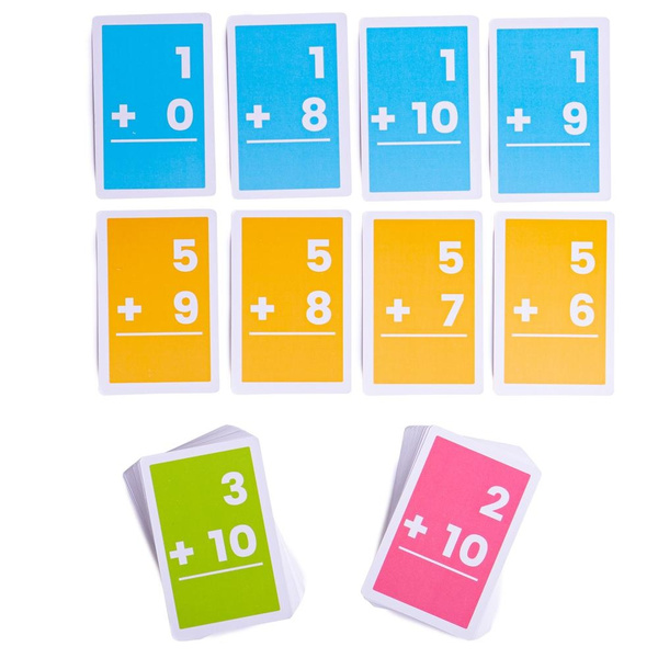 Bigjigs Toys Flashcards (Additions) - Educational Card Game For ...