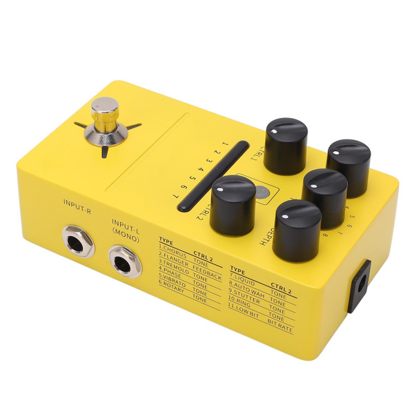 Modulation Pedal, Stereo 11 Modulation Modes Chorus Phaser Tremolo ...