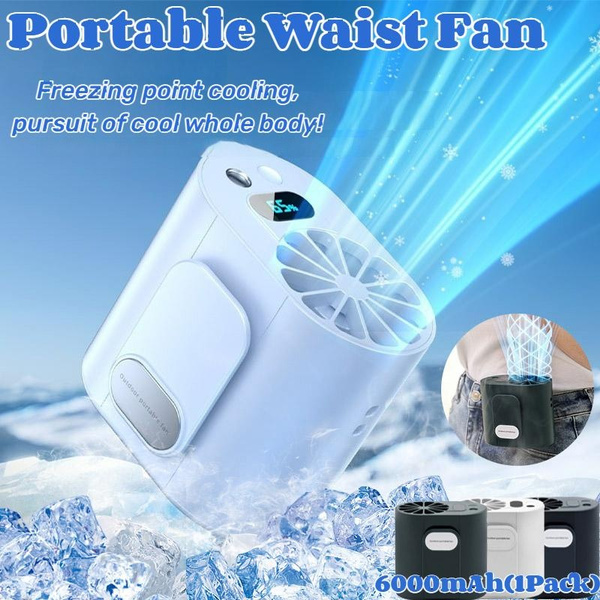 New Waist Mounted Fan Portable Waist Mounted Cooling Electric Fan Mini ... New Waist Mounted Fan Portable Waist Mounted Cooling Electric Fan Mini ...