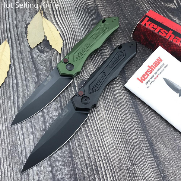2023 Tactical Spring Assist Knife Kershaw 7800BLK Launch 6 Switchblade ...