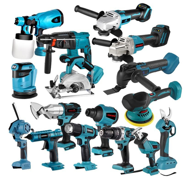 18V Electric Reciprocating Saw/Paint Sprayer/Circular Saw/Heat Blower ...