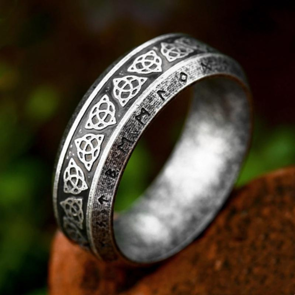 Norse Mythology Viking Runes Irish Celtic Eternal Triquetera Triquetra ...