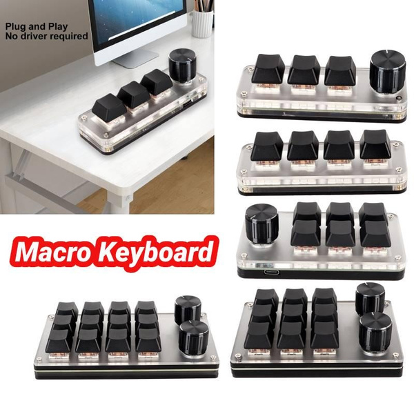 Mini Keyboard 5 Types Programming DIY Mechanical Keyboard Gaming ...
