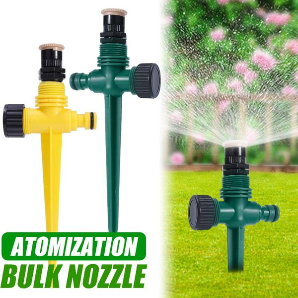 1Pc Automatic 60 ° 360 ° Rotating Garden Sprinkler Rotation Irrigation ...