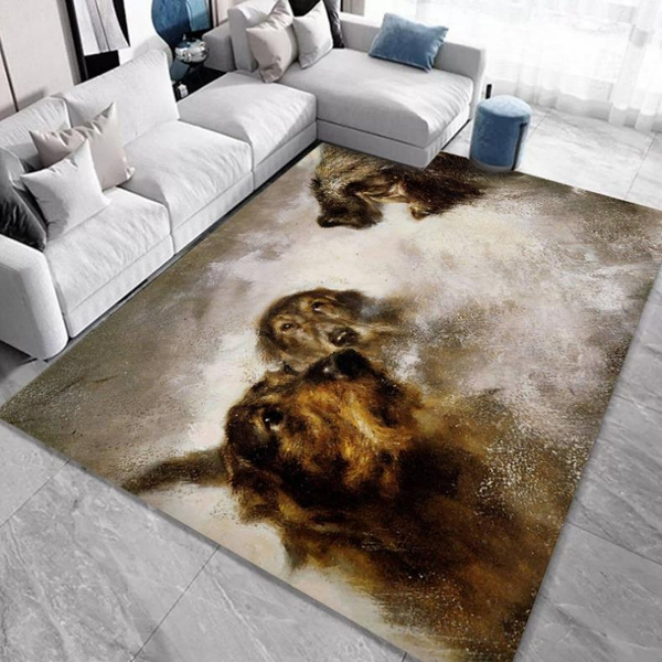 Adorable Dog-Themed Area Rug for a Cozy and Playful Home Decor | Wish