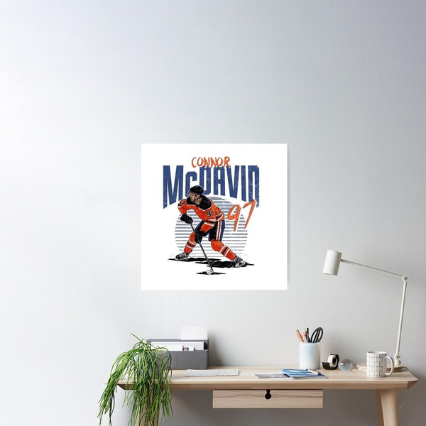 Connor McDavid 97 for Edmonton Oilers fans Poster | Wish
