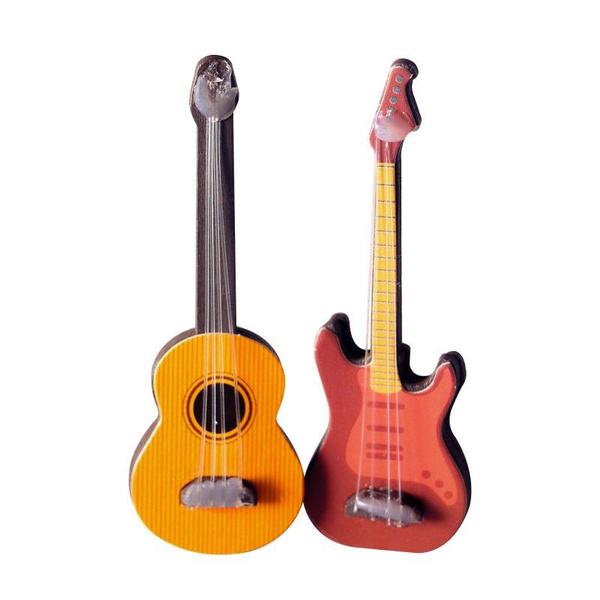 Mini Dollhouse Classical Musical Instruments Toys Photo Props Popular ...