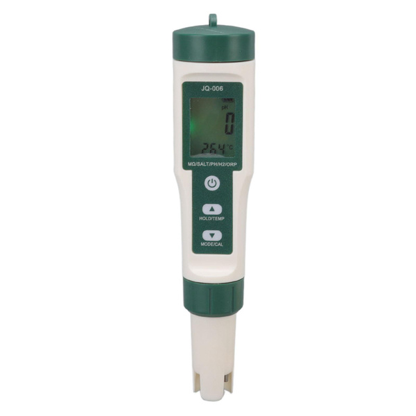 Digital Water Quality Meter, 10 in 1 ABS PH EC Salinity SG ORP Hydrogen ...