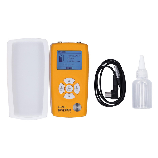 Thickness Measuring Meter, Ultrasonic Thickness Gauge High Sensitivity ...